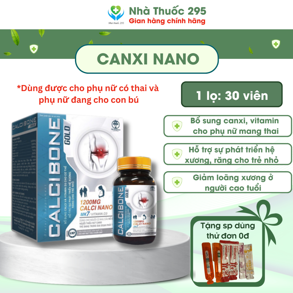 Bổ sung Canxi cho bà bầu & người thiếu hụt Canxi hộp 30v - Calci Bone ...