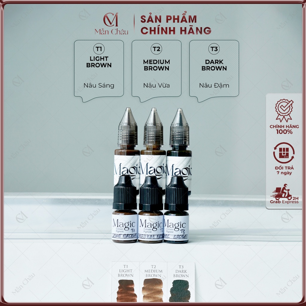 Mực Magic Colours Pigment Mực Phun Thẩm Mỹ Dành Cho Chân Mày | Shopee ...