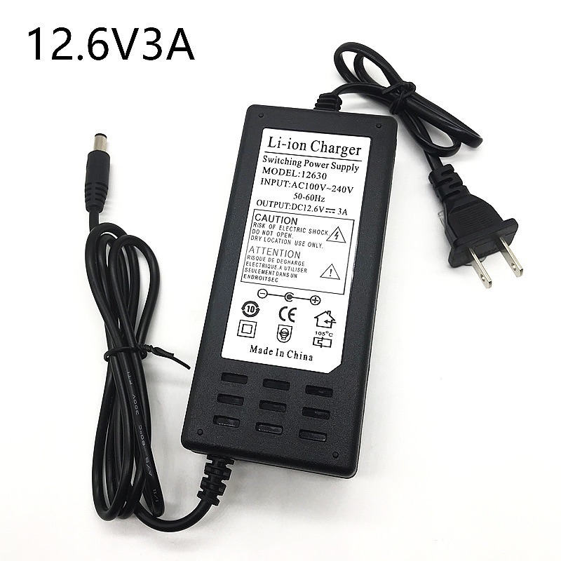 Sạc pin 3s 12v6 3A sạc đầy pin tự ngắt có báo đèn khi sạc | Shopee Việt Nam