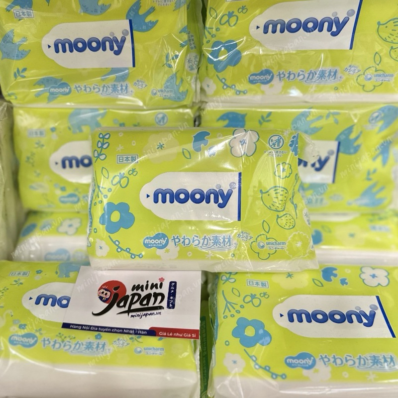 khăn ướt Moony 76 tờ | Shopee Việt Nam