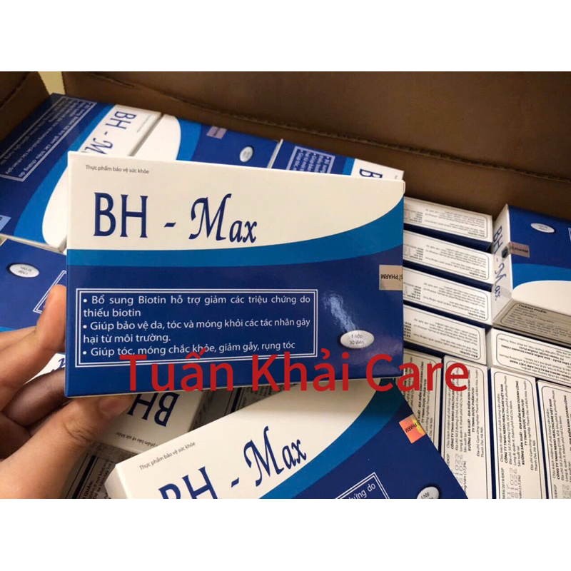 BH - Max viên uống bổ sung biotin hộp 30 viên | Shopee Việt Nam