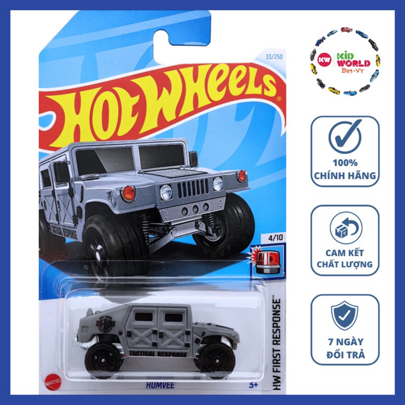 Xe mô hình Hot Wheels basic Humvee HTB58. | Shopee Việt Nam
