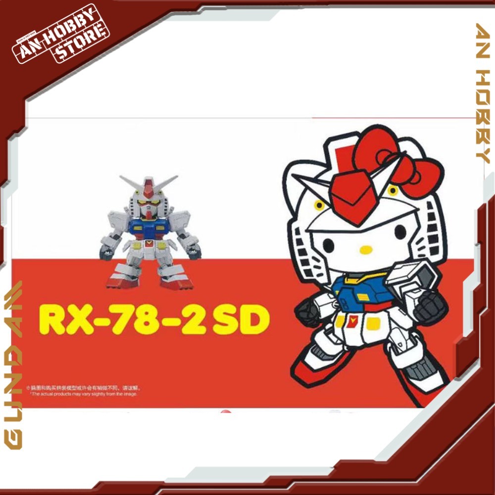 [Hàng có sẵn] Mô hình lắp ráp SD kitty / SD RX-78 (tặng kèm decal, base ...