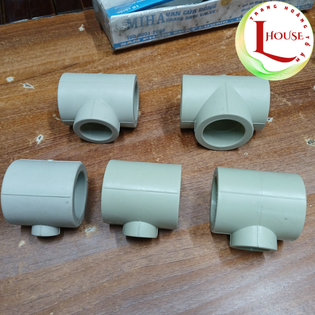Tê Đều 50, Tê Thu Ống Nhiệt PPR 50/40, 50/32, 50/25, 50/20 Chính Hãng ...