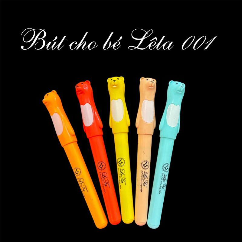 Bút máy Lêta 001⚡️Mua 5 tặng 1⚡️Bút gấu cố định cách cầm nắm bút luyện ...