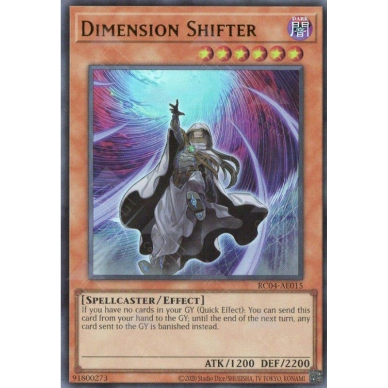 Thẻ bài Yugioh AE: RC04-AE015 Dimension Shifter (UR) | Shopee Việt Nam
