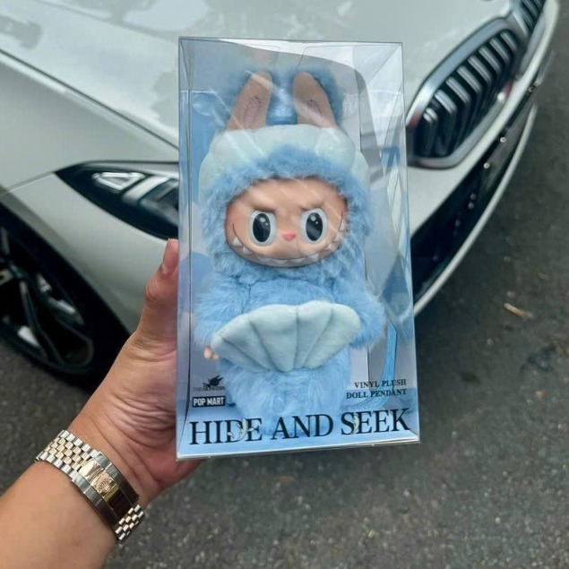 Mô hình Labubu Merlion - labubu plush pendant Singapore limited mermaid ...