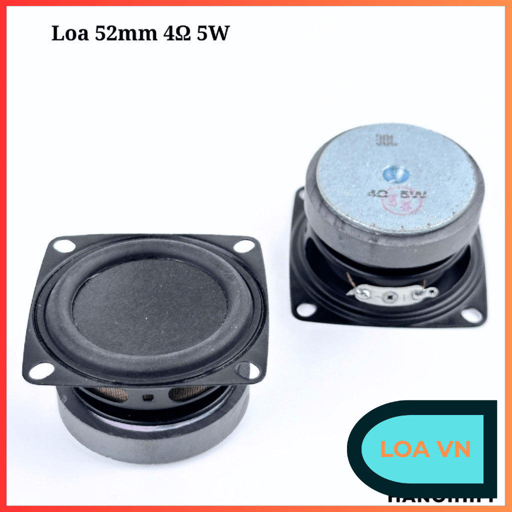 Loa toàn dải JL/harman 2 inch công suất 4ohm 5w, loa 52mm nhập khẩu chất âm rất hay từ Loa VN ...