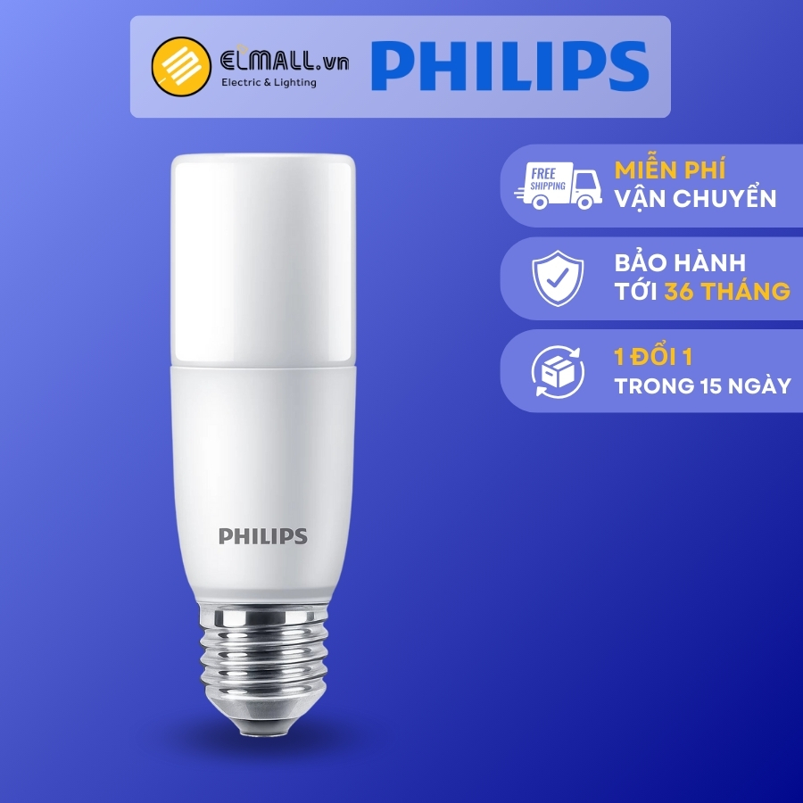 Bóng Led Philips E27 DL Stick 3000K/6500K | Shopee Việt Nam