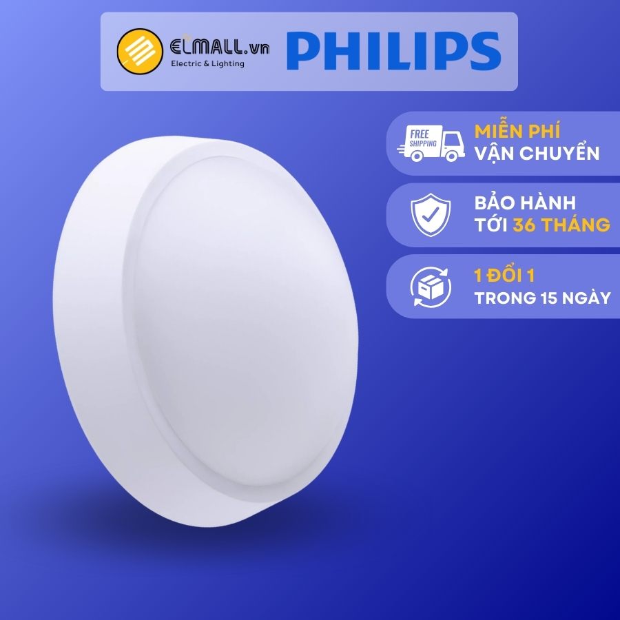 Đèn ốp trần, ốp tường Philips WT045C 4000K Philips Essential ...