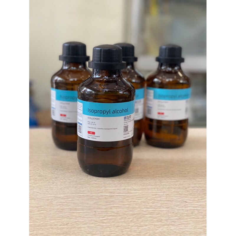 CHẤT ISOPROPYL ALCOHOL IPA 2-PROPANOL 99.7% C3H8O CHAI 500ML | Shopee ...