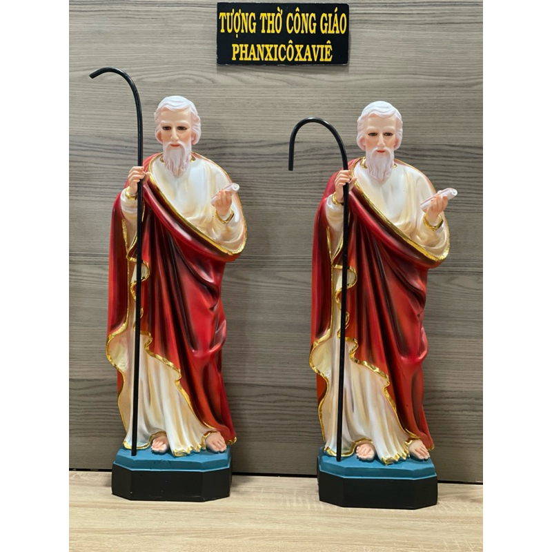 Tượng Thánh Gioan Kim 50cm Thiếp Vàng - Tượng Thờ Công Giáo Phanxico ...
