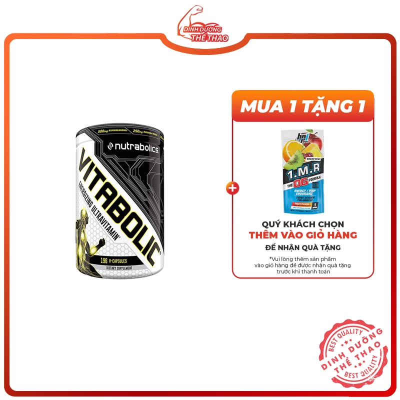 Vitabolic viên Bổ Sung Vitamin Tổng Hợp Và Khoáng Chất NUTRABOLICS ...