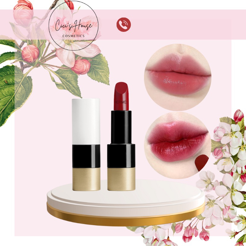 Son Herm.e Rouge matte/satin lipstick màu 64-21-85 fullbox | Shopee Việt Nam
