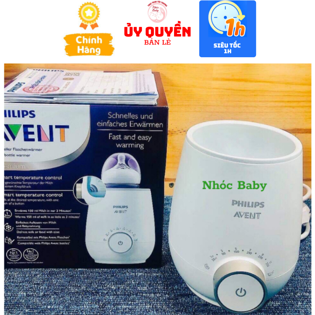 Máy hâm sữa Philips Avent Siêu Nhanh SCF 358.00 Có Chế Độ Tự Ngắt Bảo ...
