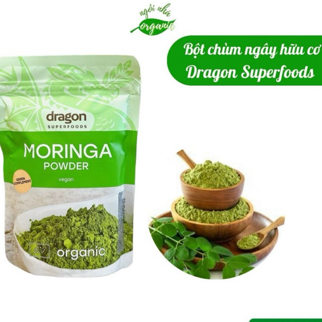 Bột chùm ngây hữu cơ Organic Moringa Powder | Shopee Việt Nam