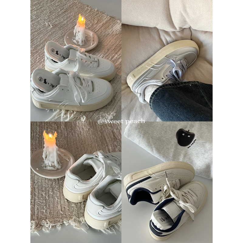 [ORDER] H006 GIÀY THỂ THAO sweet peach ĐỆM LÓT ÊM (cam kết chuẩn hình ...