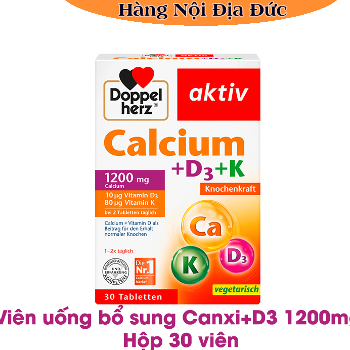 VIÊN UỐNG BỔ SUNG CANXI + VITAMIN D3 1200mg | Shopee Việt Nam