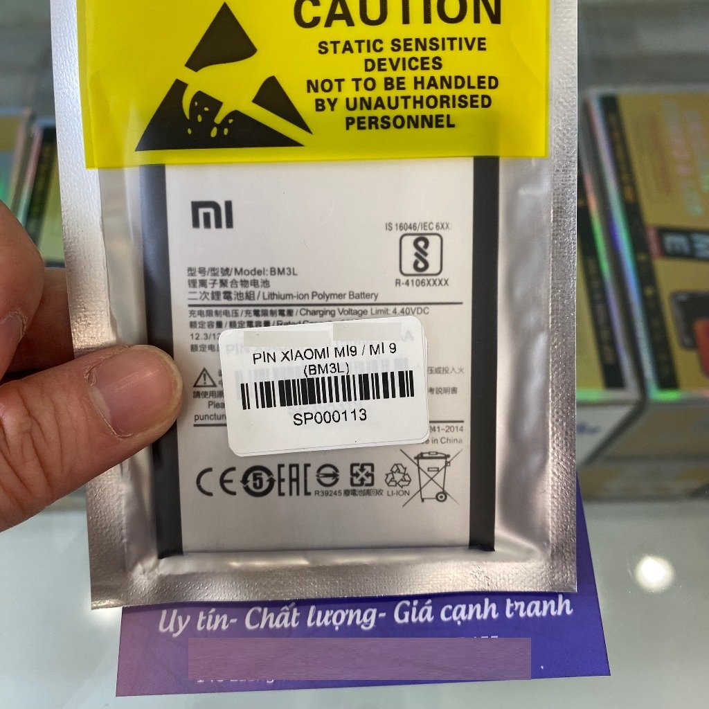 Pin Xiaomi Mi9 / Mi 9 (BM3L) loại 1 | Shopee Việt Nam