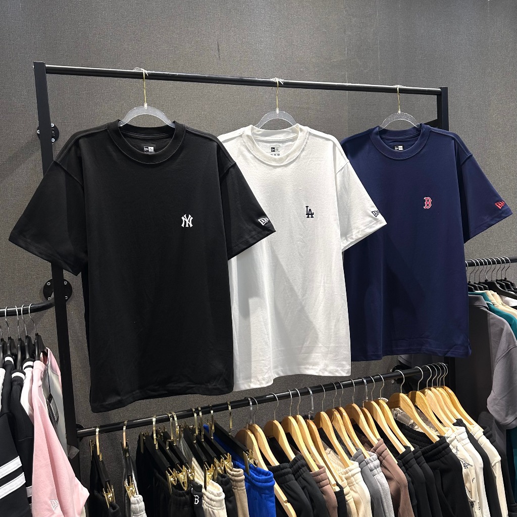 New era – pack 3 áo new era, 3 màu Nâu, Đen, Trắng Code: 1351136 ...