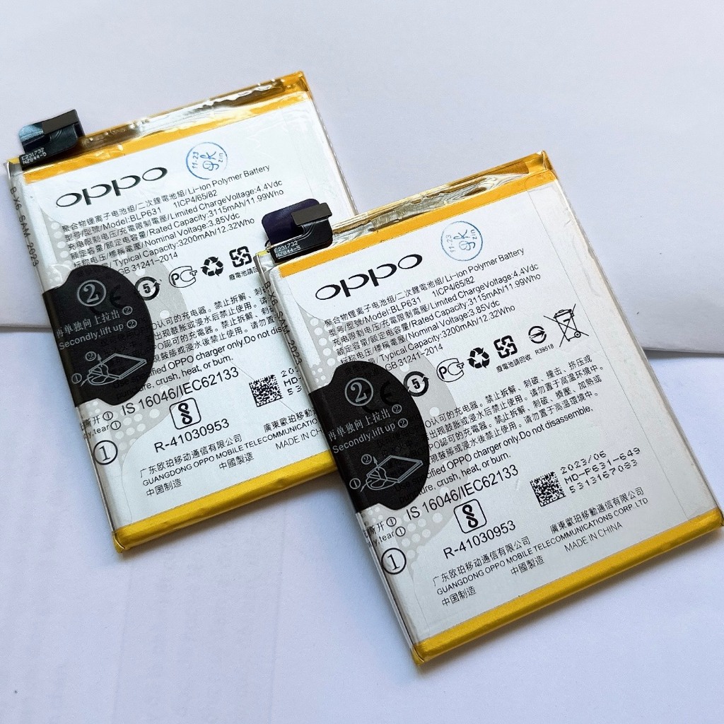 Pin OPPO F5/ F3/ F7 BLP631 3200mAh Zin Chính Hãng- Bảo Hành 6 Tháng ...