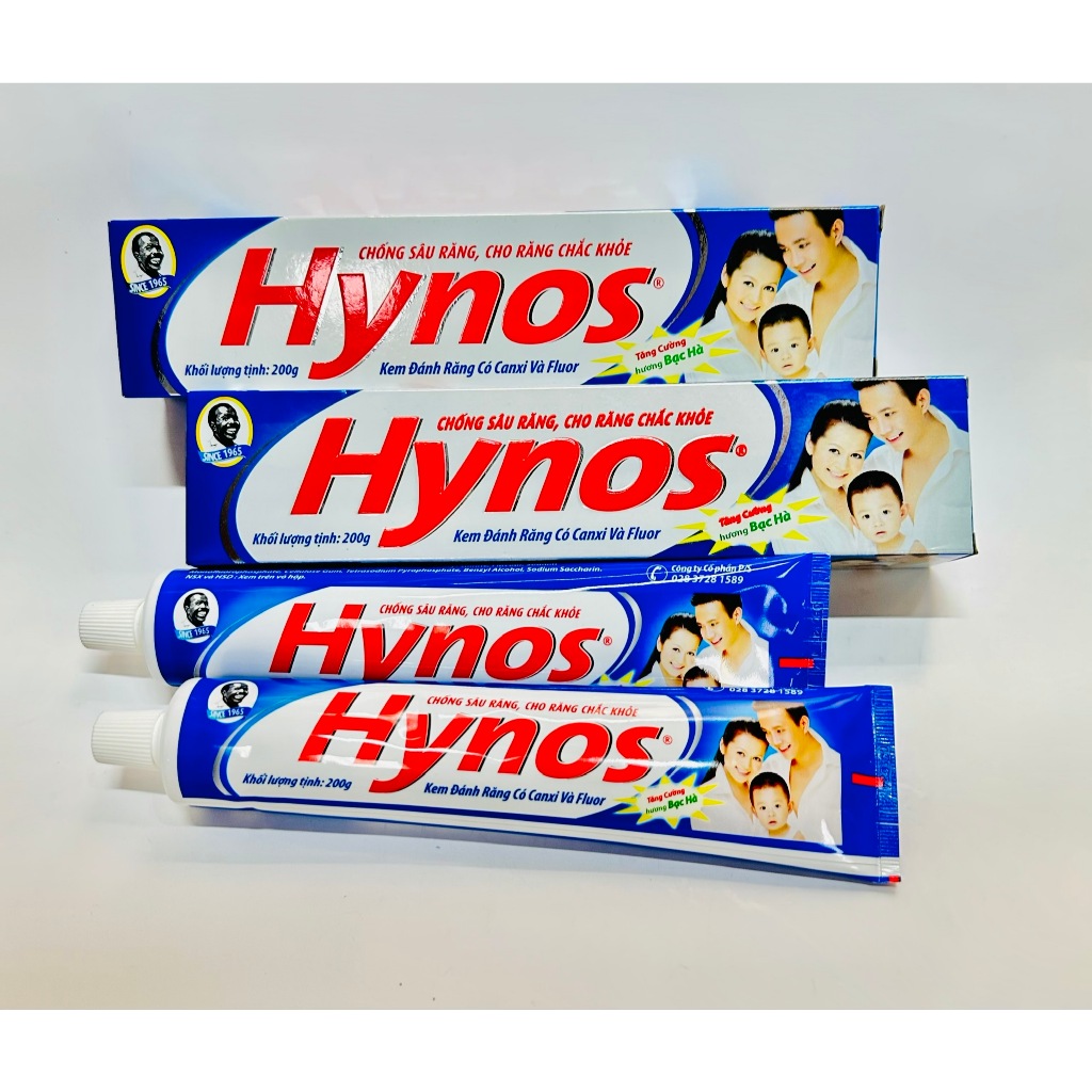 Combo 2 ống kem Hynos bạc hà 200g | Shopee Việt Nam