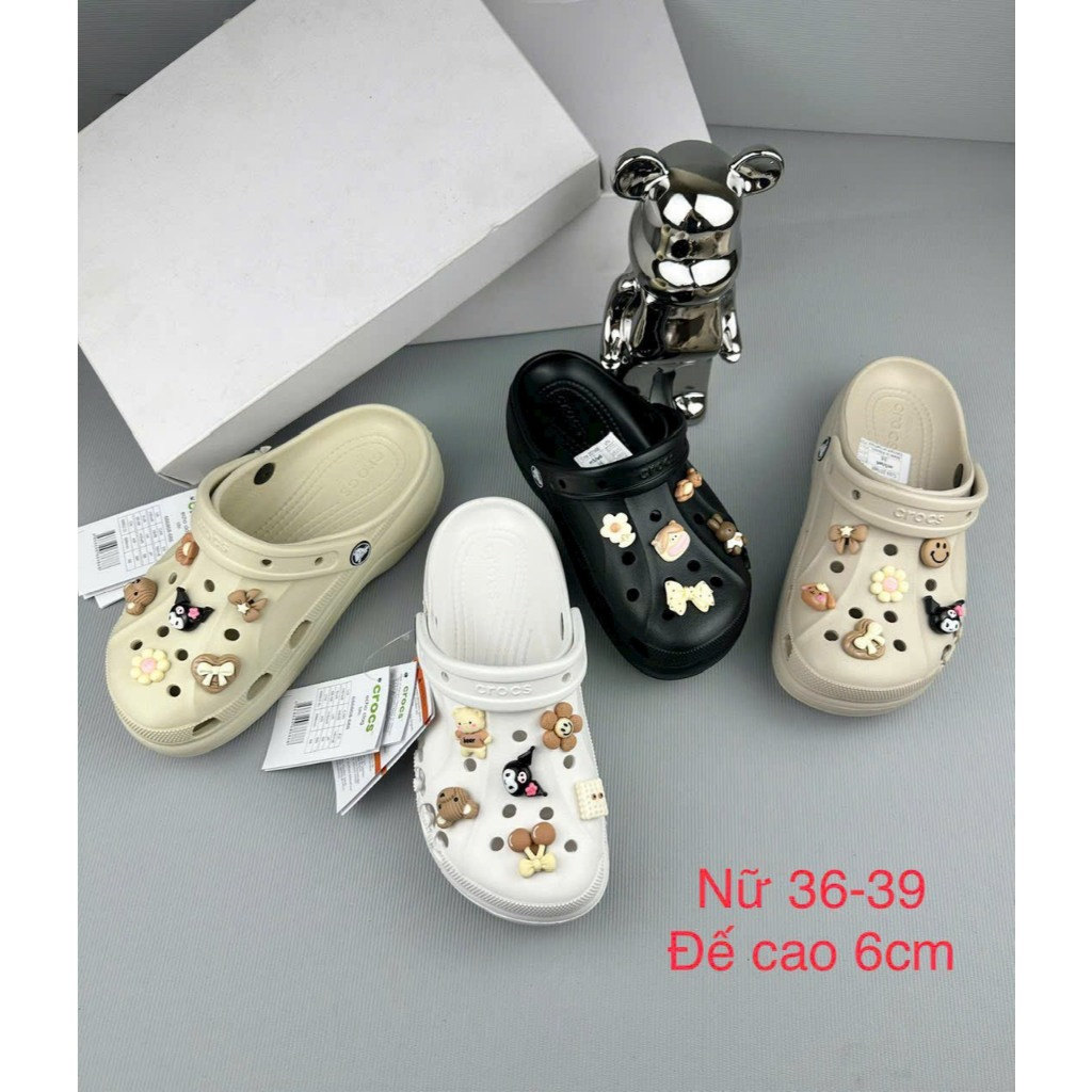 [Hàng Loại 1] Dép sục Cross Classic Clog - Tặng sẵn hình gắn Sticker 3D ...
