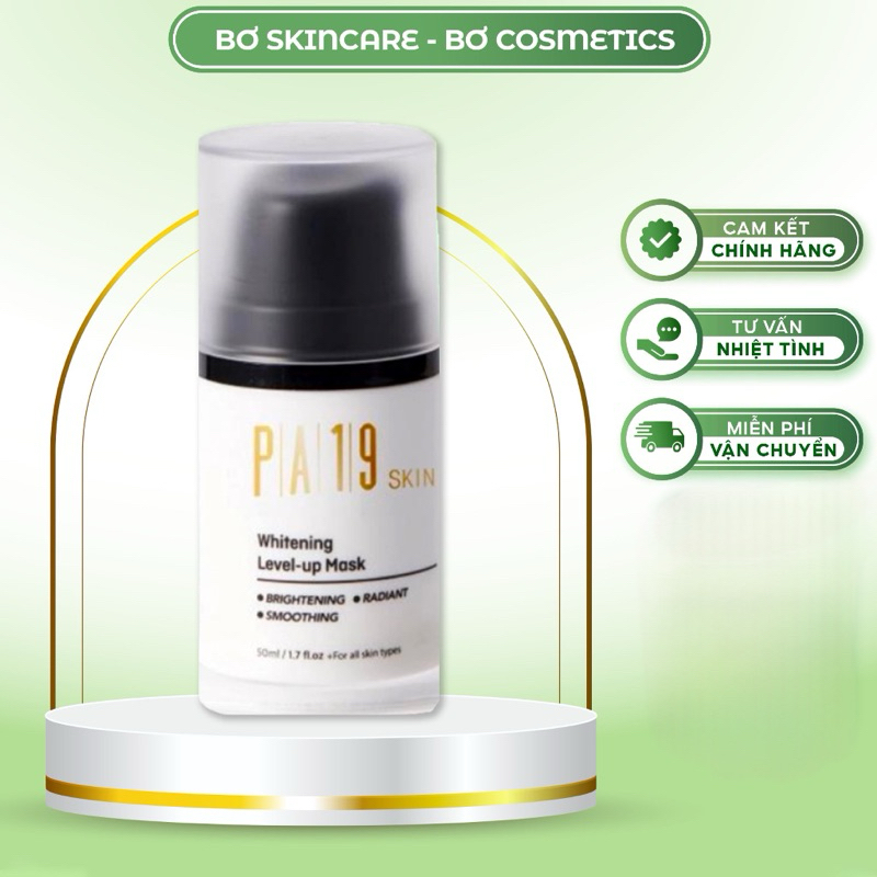 MẶT NẠ SINH HỌC PA19 SIÊU TRẮNG SÁNG CẤP TỐC PA19 SKIN WHITENING LEVEL ...