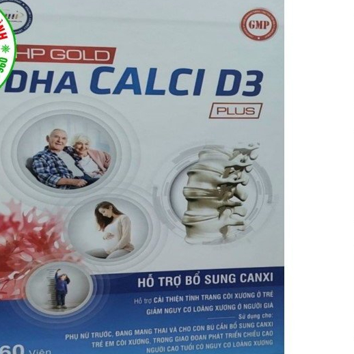 DHA CALCI D3 HP GOLD plus- Giúp bổ sung Canxi | Shopee Việt Nam