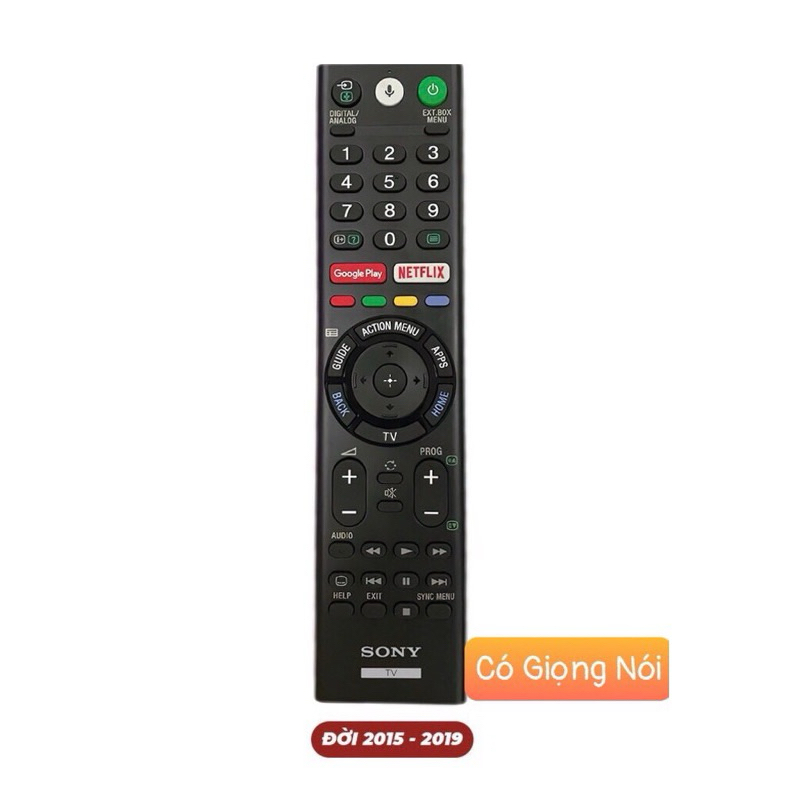 Điều khiển Sony giọng nói Tx-310p | Shopee Việt Nam