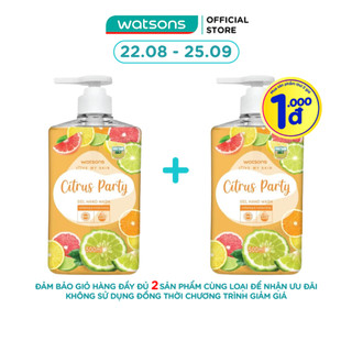 Gel Rửa Tay Watsons Love My Skin Citrus Party Gel Hand Wash 500ml ...