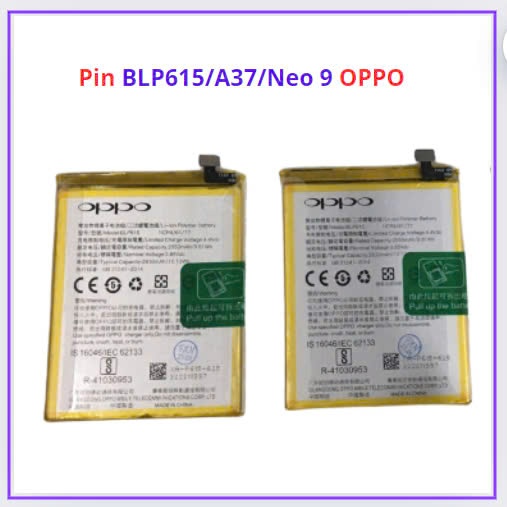Pin oppo blp615/A37/Neo 9 mới chất lượng tốt | Shopee Việt Nam