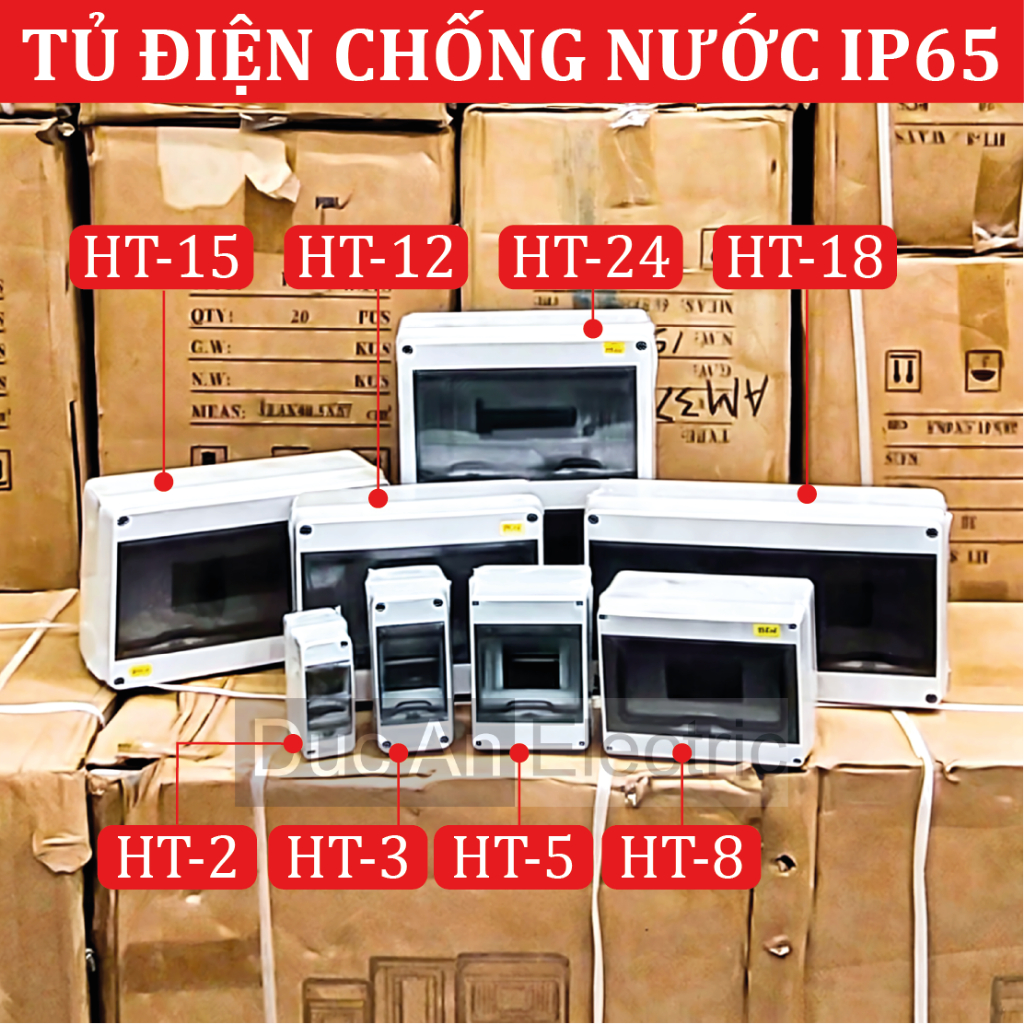 Tủ điện phân phối 2 WAY, 3 WAY, 5 WAY, 8 WAY, 12 WAY chống nước và ...
