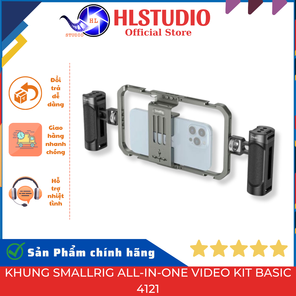 Khung SmallRig All-in-One Video Kit Basic 4121 Cho Điện Thoại - Giải ...