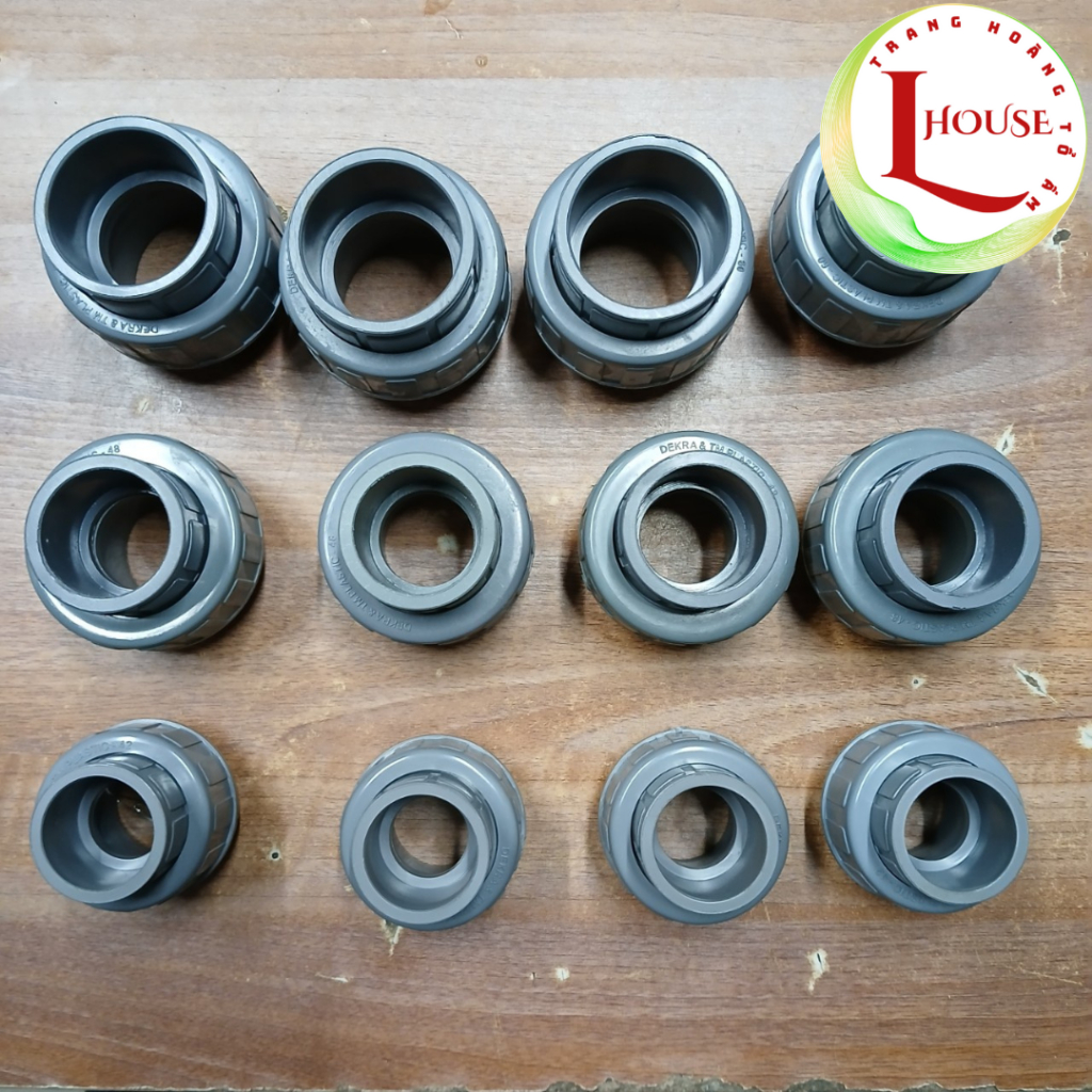 Rắc co nhựa PVC D42, 48, 60, Racco PVC D42, 48, 60 Chính hãnh Dekka - L ...