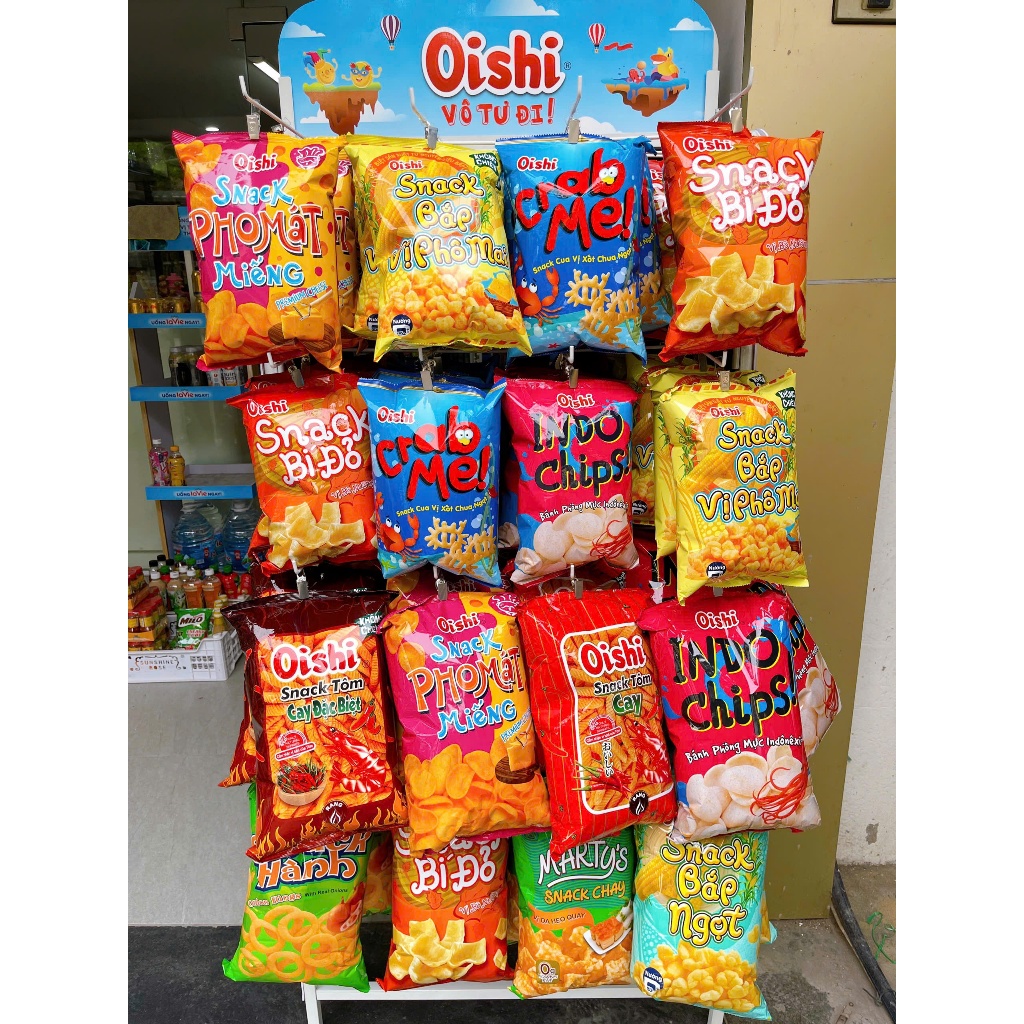 Bim bim Snack Oishi - Đủ Vị Hàng Chính Hãng | Shopee Việt Nam