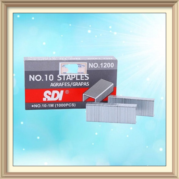 Hộp 1000 kim bấm thép bấm giấy nhỏ mini số 10, ghim bấm lỗ giấy đạn ...