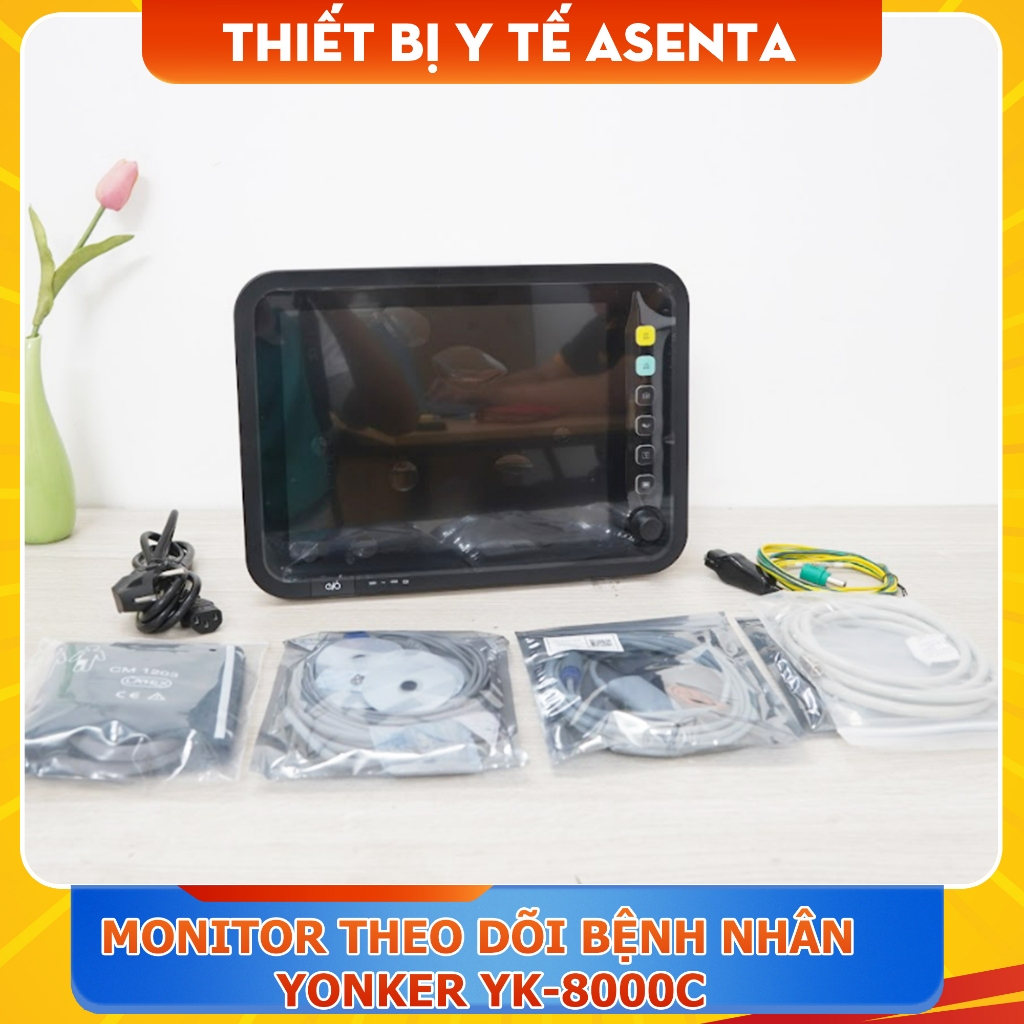 Monitor theo dõi bệnh nhân Yonker YK-8000C đạt tiêu chuẩn CE | Shopee Việt Nam