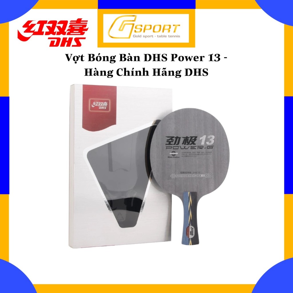 Vợt Bóng Bàn DHS Power 13 - Hàng Chính Hãng DHS | Shopee Việt Nam