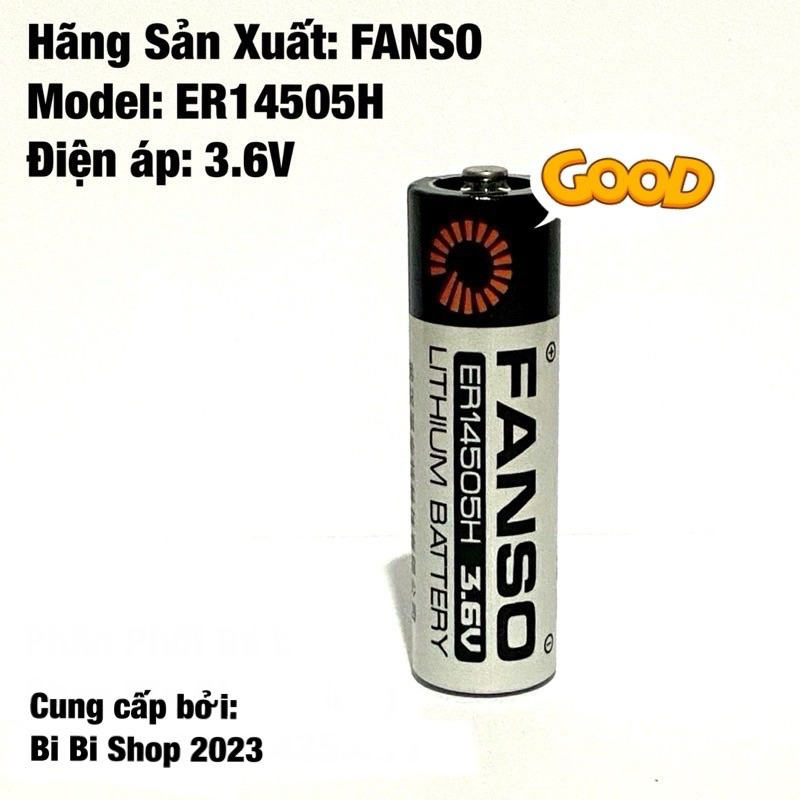 Pin ER14505H 3.6V FANSO Lithium - Dùng cho nhiệt ẩm kế | Shopee Việt Nam