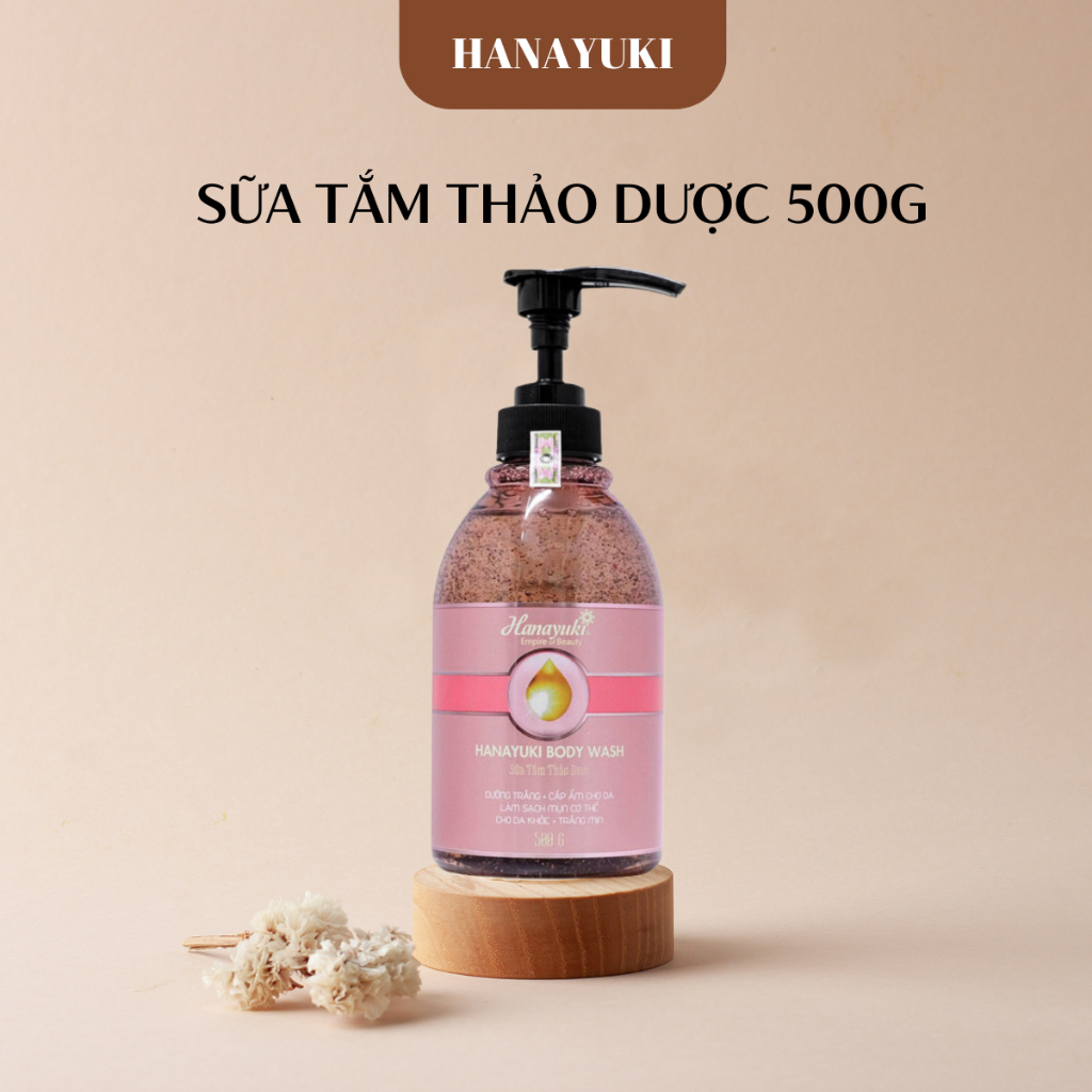 Sữa tắm thảo dược Hanayuki Body Wash 500g | Shopee Việt Nam