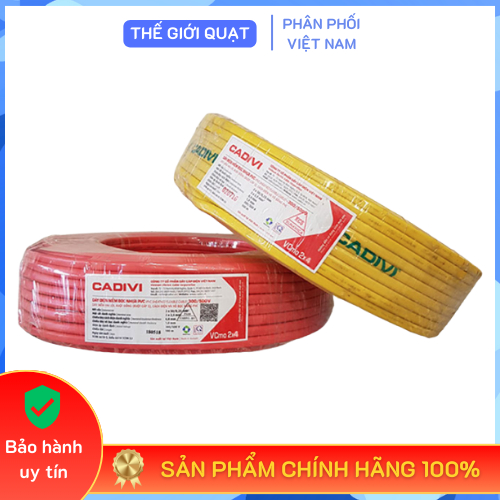 [HỎA TỐC] Dây điện đôi mềm bọc dẹp VCmo Cadivi 2x2.5mm (cuộn 100M ...