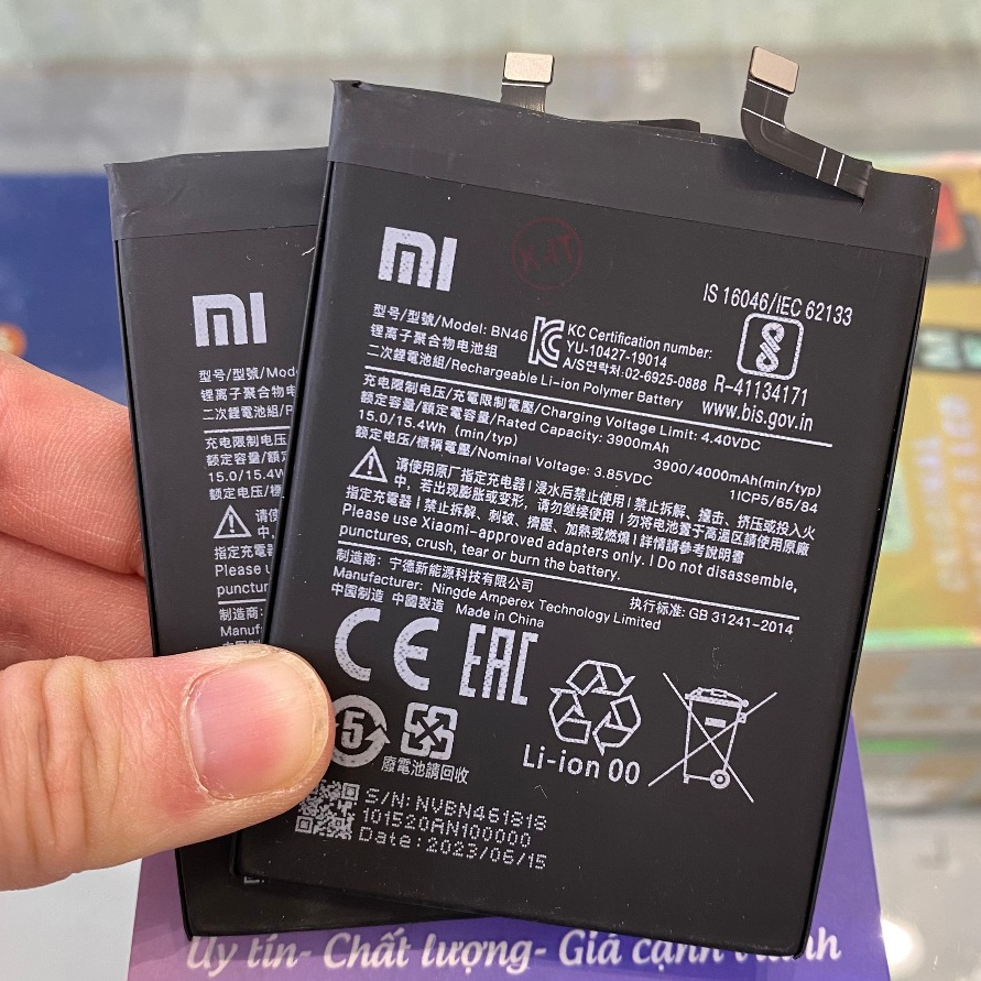 Pin Xiaomi Redmi 7 / Redmi Note 8 (BN46) | Shopee Việt Nam