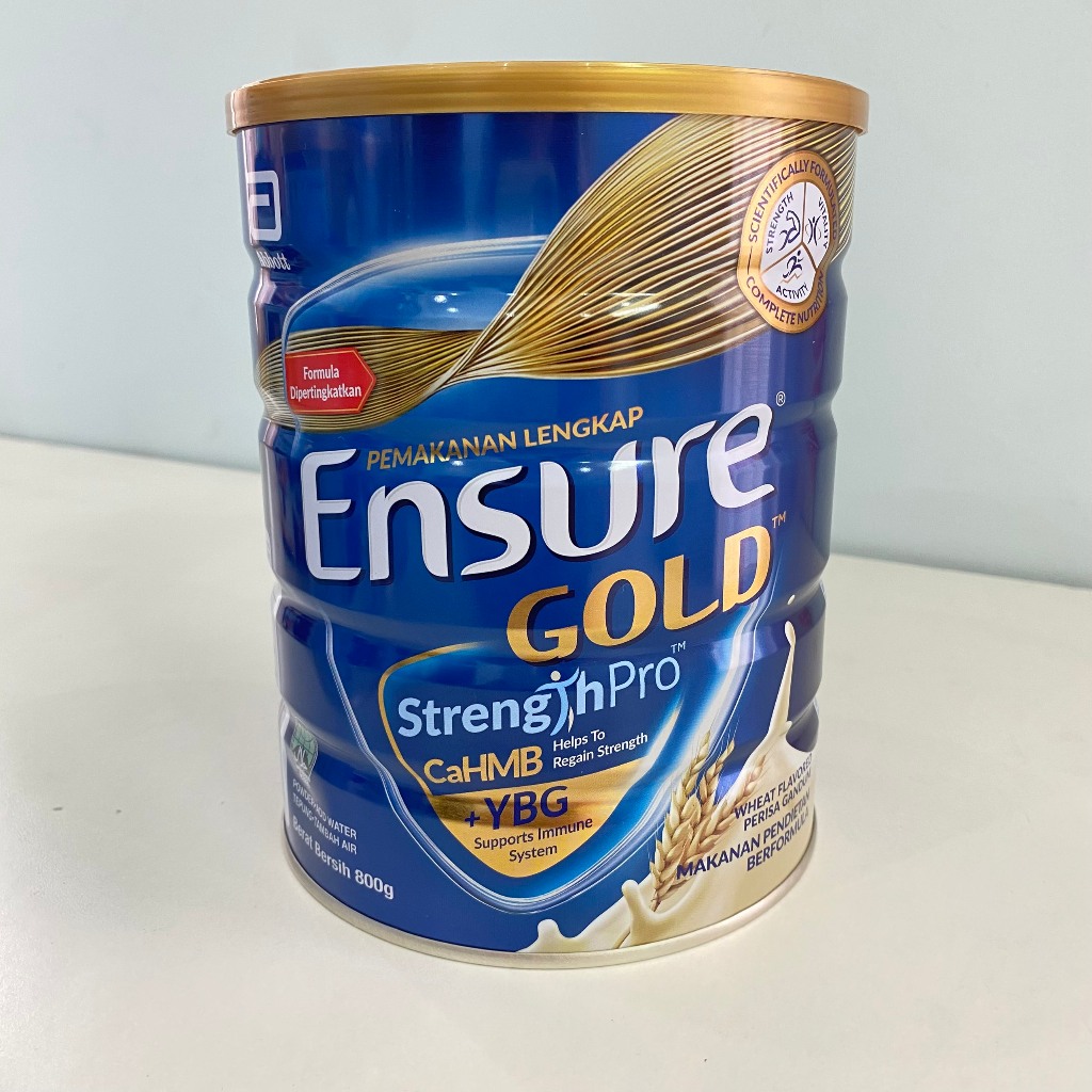 [Date 04/2026] Sữa bột Ensure Gold Abbott hương Lúa mạch (HMB+YBG) 800g hàng nhập Malaysia ...