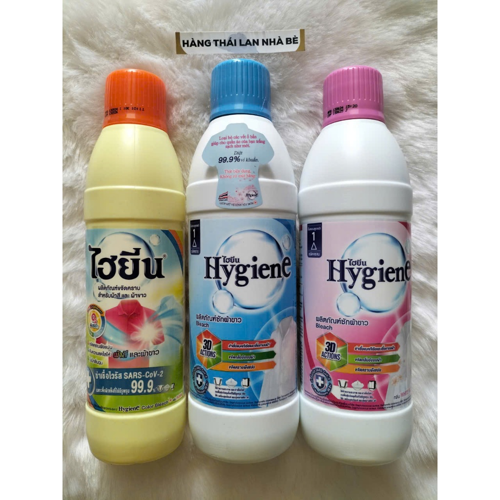 Nước tẩy quần áo Hygiene Thái Lan chai lớn | Shopee Việt Nam
