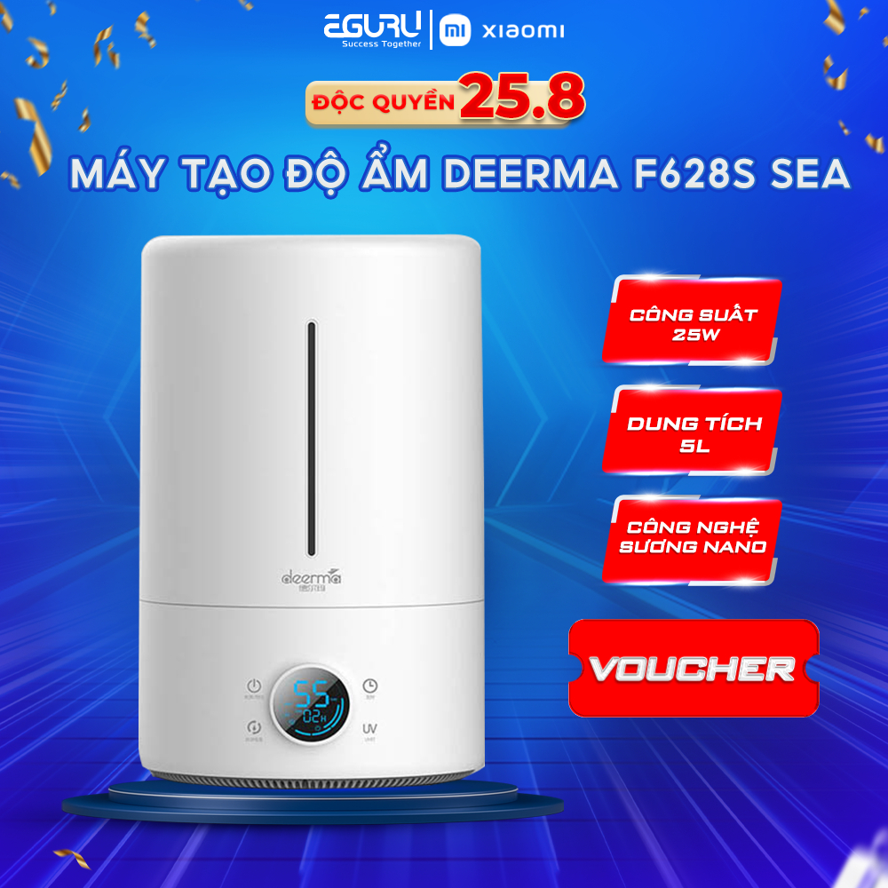 Máy Tạo Ẩm Deerma DEM-F628S | Phun Sương Liên Tục 12H | Cân Bằng Độ Ẩm Trong Không Khí | Shopee ...