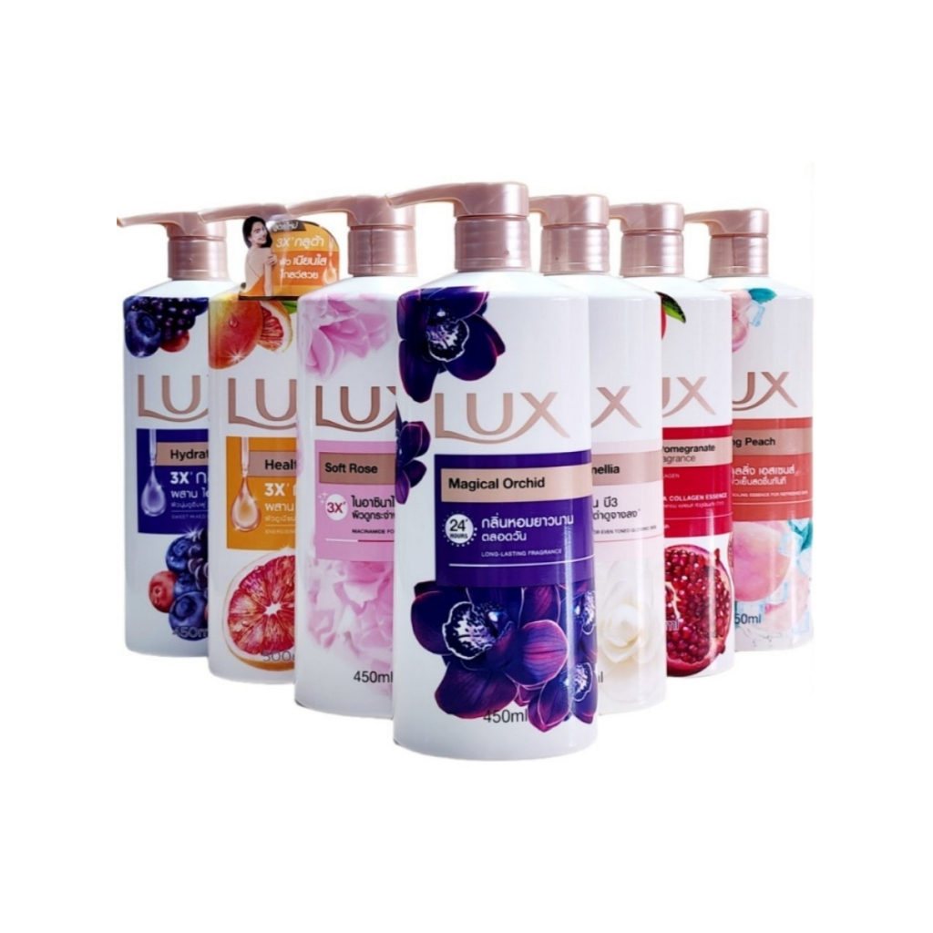 Sữa tắm Lux hương nước hoa 450ml Thái Lan Chính Hãng - Thơm lâu dưỡng da trắng mịn và cấp ẩm ...