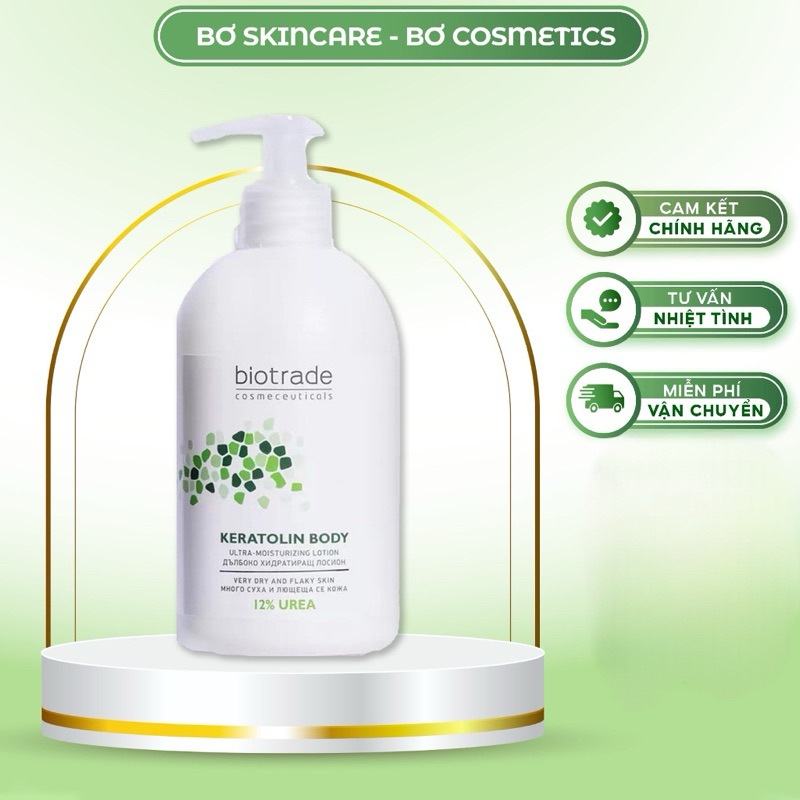 ( CHÍNH HÃNG) Lotion Dưỡng Thể Siêu Dưỡng Ẩm Biotrade Keratolin Body ...