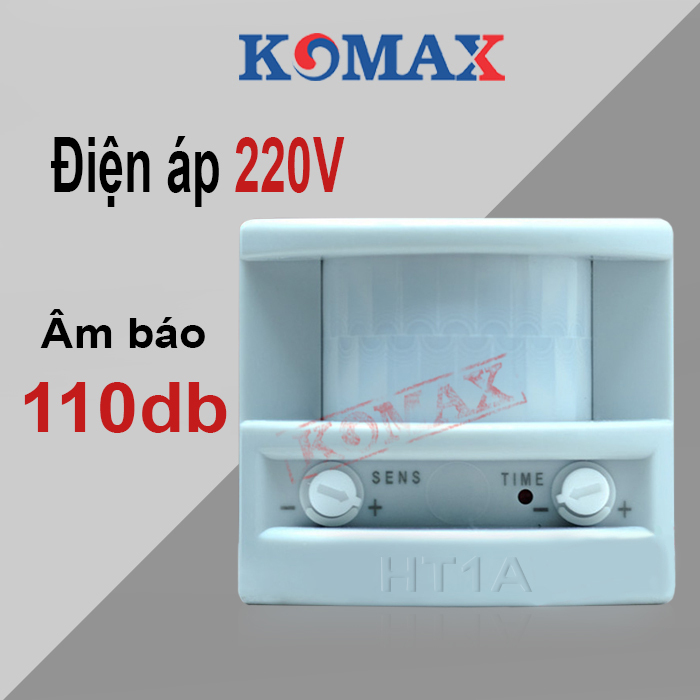 Báo Động Chống Trộm Cảm Biến Hồng Ngoại HT1A, Chống trộm hồng ngoại HT1A dùng nguồn 220V KOMAX ...