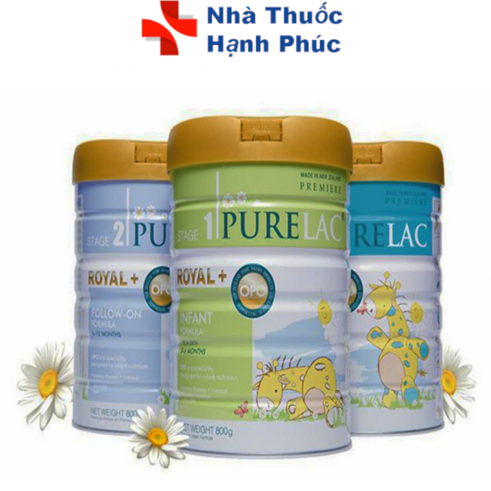 Sữa Bột Purelac số 1 ,2 ,3 - 800gr - Phát triển toàn diện Nhập Khẩu từ ...